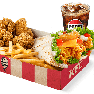 Mega Pocket Big Box - order on-line in KFC